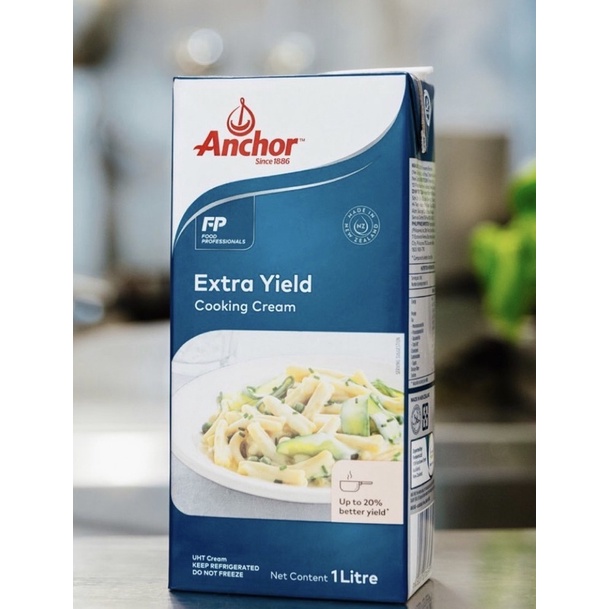 Jual ANCHOR COOKING CREAM EXTRA YIELD 1L | Shopee Indonesia