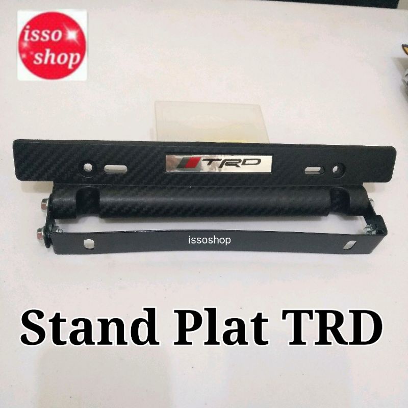 Jual Stand Plat TRD/Dudukan Plat/Tempat Plat Mobil Variasi Universal ...