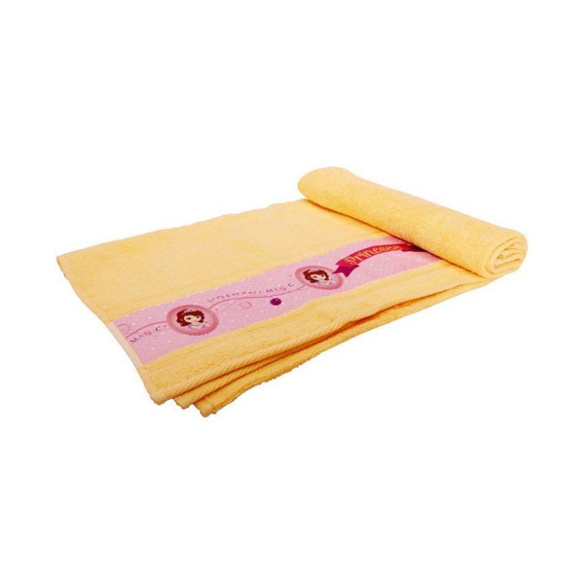 Jual Disney Junior Sofia The First Bath Towel Princess Kuning | Shopee ...