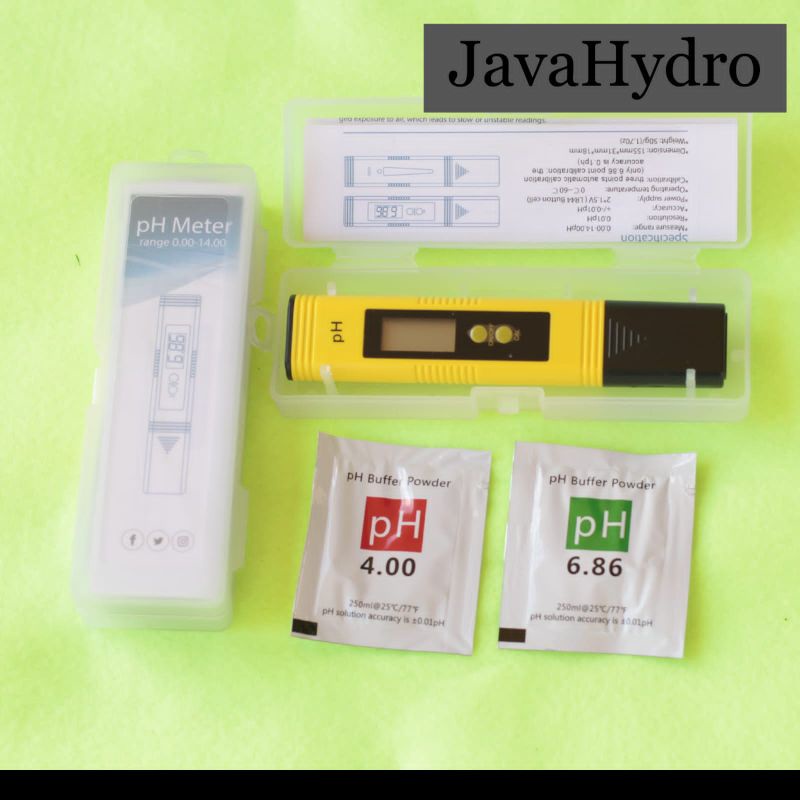 Jual ph meter air hidroponik tambak ikan akurat presisi kalibrasi ...