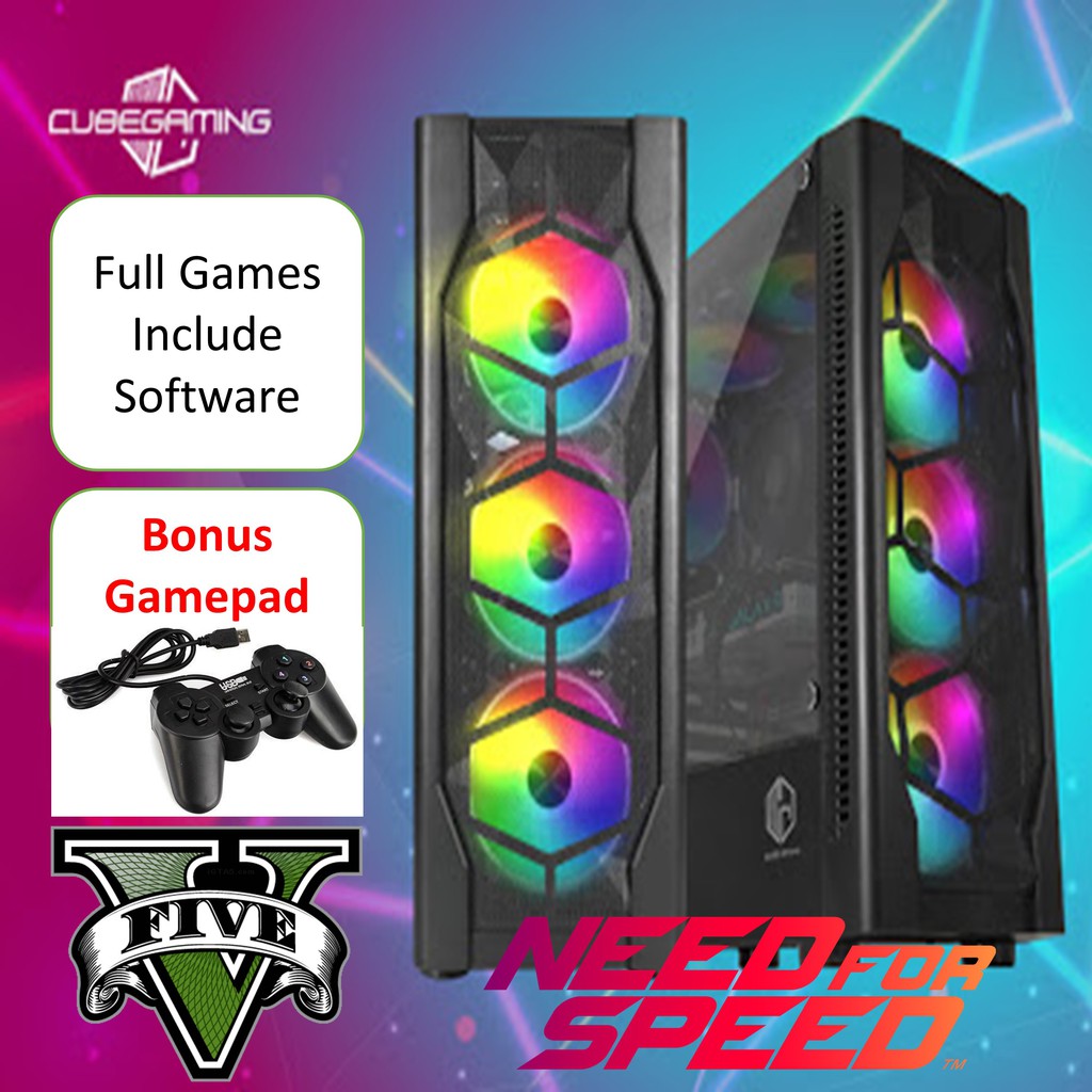 Jual Paket CPU Gamer Full Games Komputer - GTA , NFS, PES / Intel Core ...