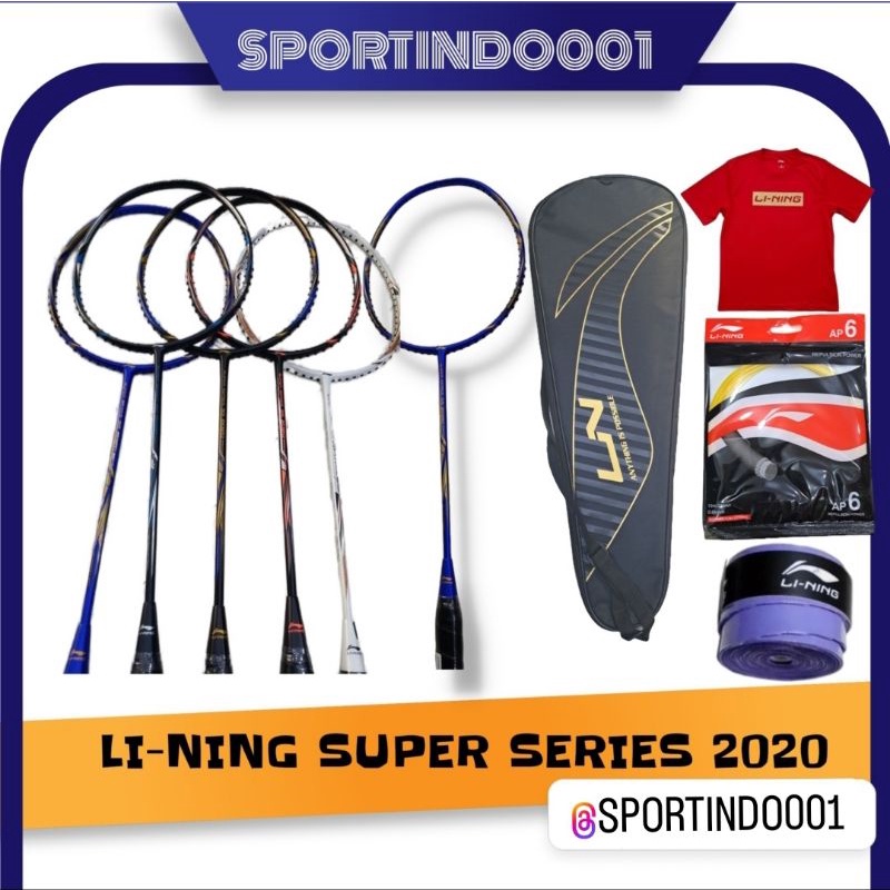 Jual Raket Badminton Lining Super Series 2020 / Lining SS 2020 ORIGINAL ...