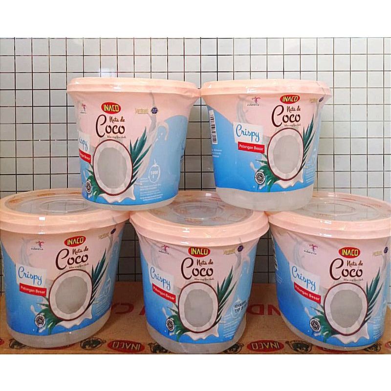 Jual Inaco Nata de Coco Crispy Ember 1kg | Shopee Indonesia