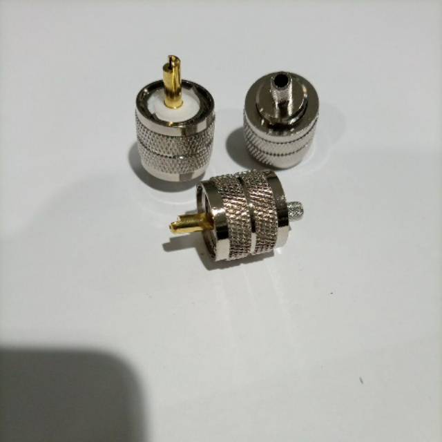 Jual Konektor kabel Rg58 ke PL male, sambungan kabel Rg 58 ke antena mobil motor | Shopee Indonesia