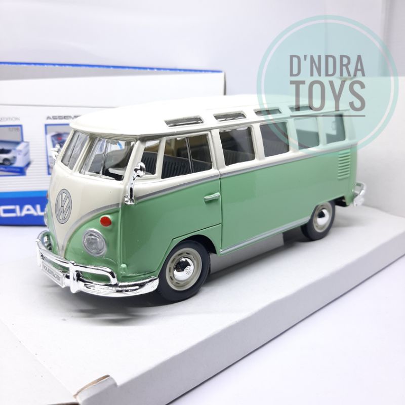 Jual Miniatur Mobil VW Combi -Diecast Maisto Volkswagen Van Samba ...