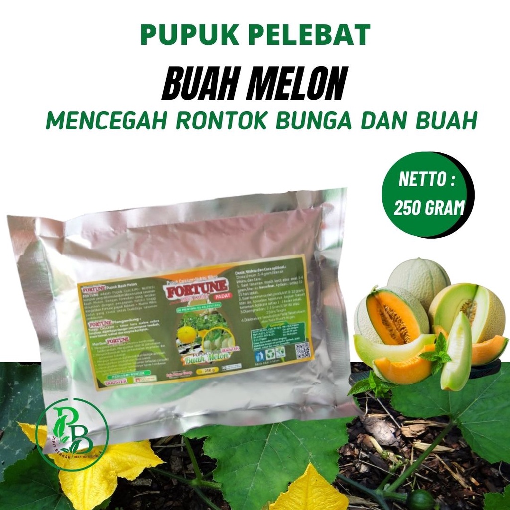 Jual Pupuk bagus untuk melon, Nutrisi FORTUNE supaya tanaman subur ...