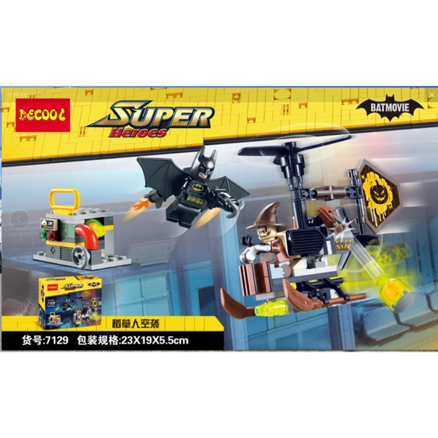 Jual Decool 7129 Batman vs Scarecrow | Shopee Indonesia