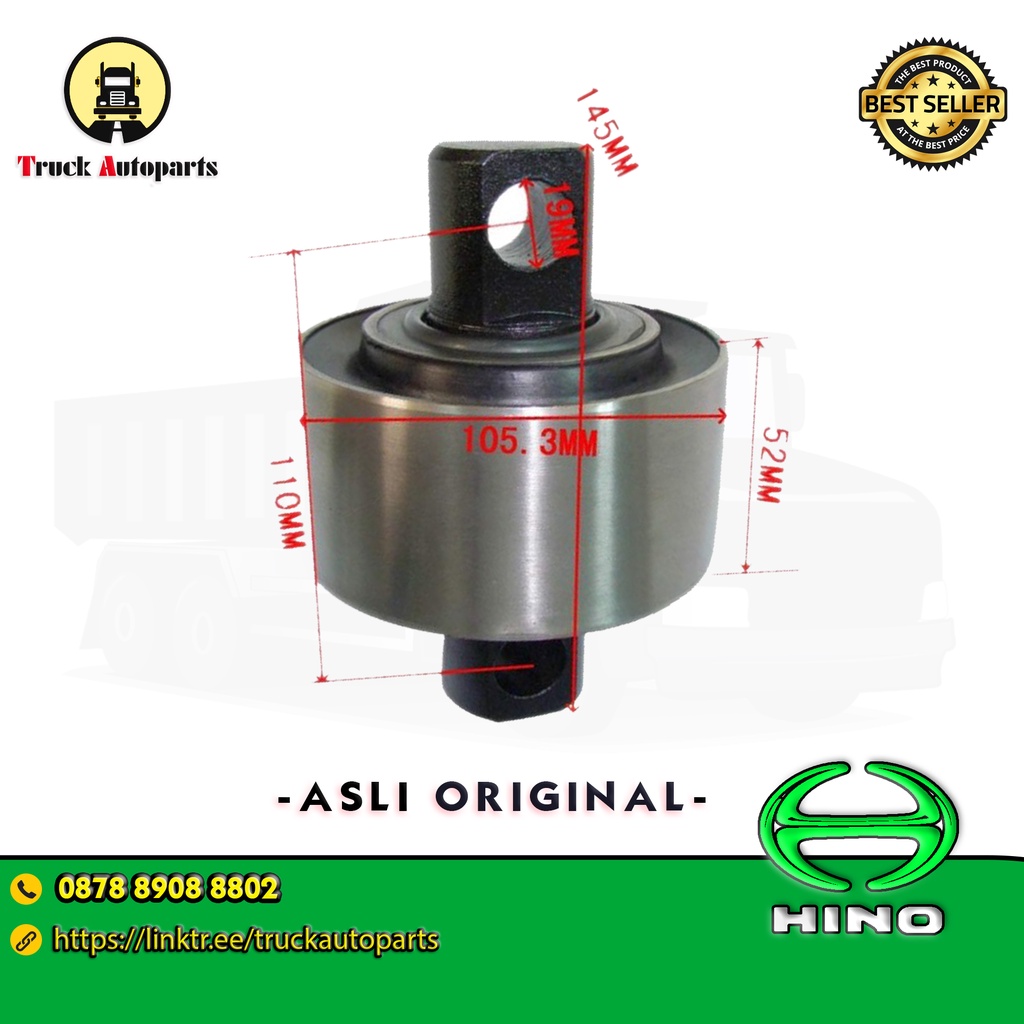 Jual Rubber Bushing Hino Fuso Isuzu UD Kode Parts 49305-1110L | Shopee ...