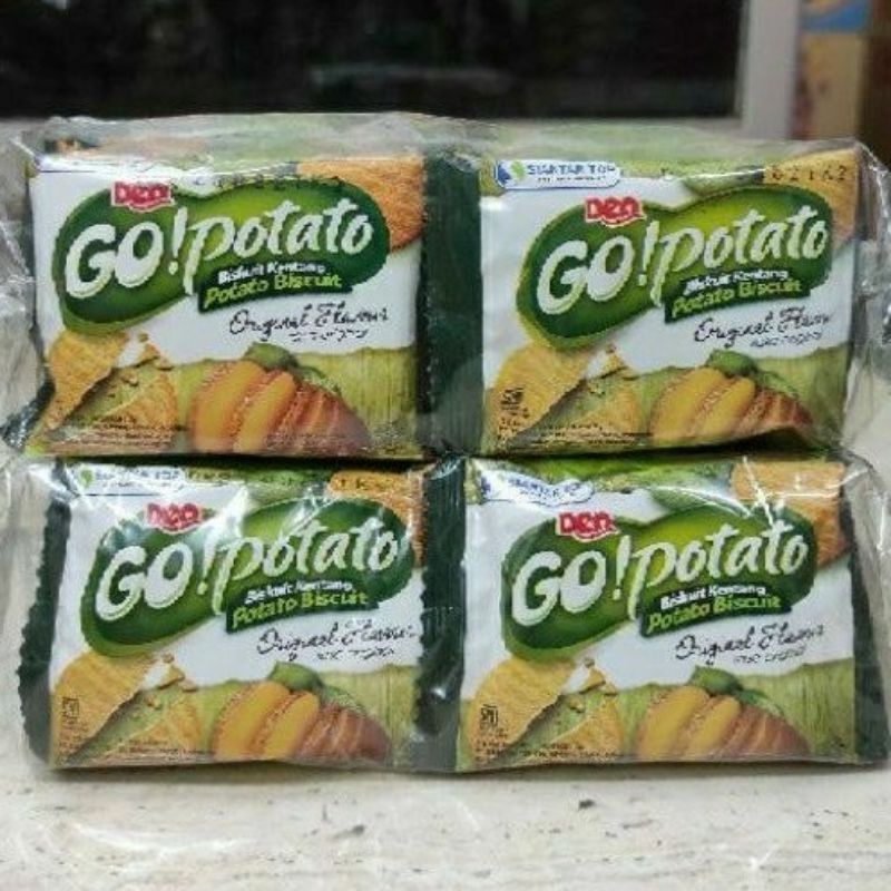 Jual GO! Potato Renceng - Netto 20 bks x 10 gr | Shopee Indonesia