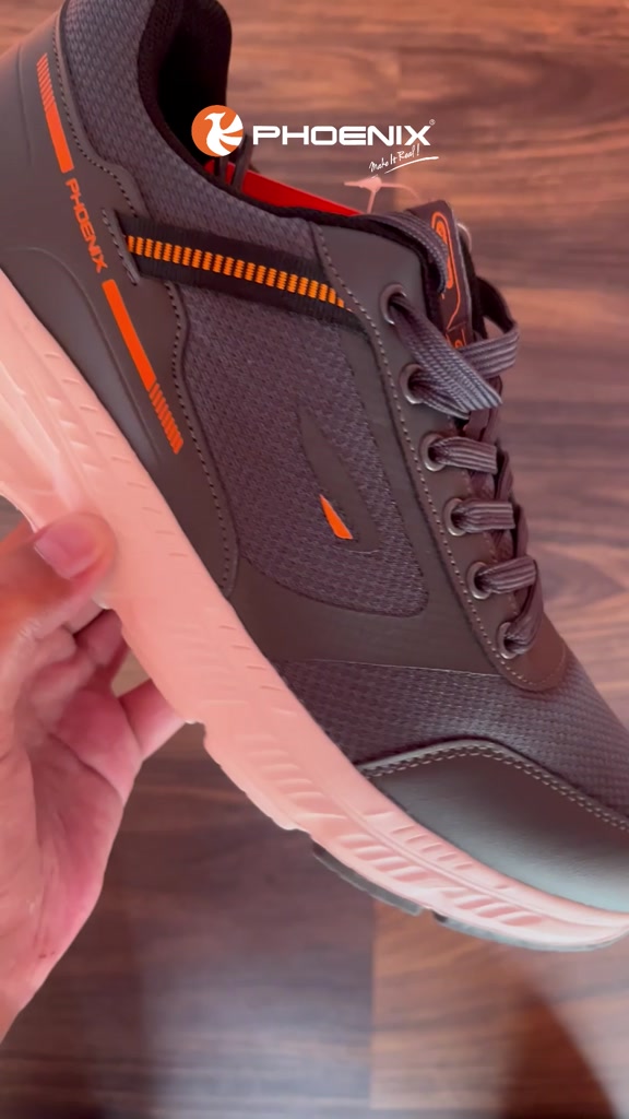 Jual Phoenix Dexton Sepatu Running Pria - D.Grey | Shopee Indonesia