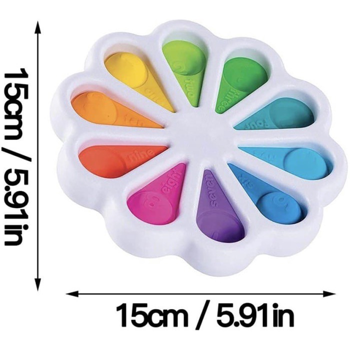 Jual Simple Dimple Simpl Dimpl Fidget Sensory Tik Tok Tiktok Toys Pop ...