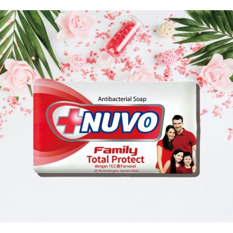 Jual NUVO FAMILY BAR SOAP 76gr SABUN MANDI BATANG BATANGAN CARE FRESH NATURE TOTAL MILD PROTECT ...