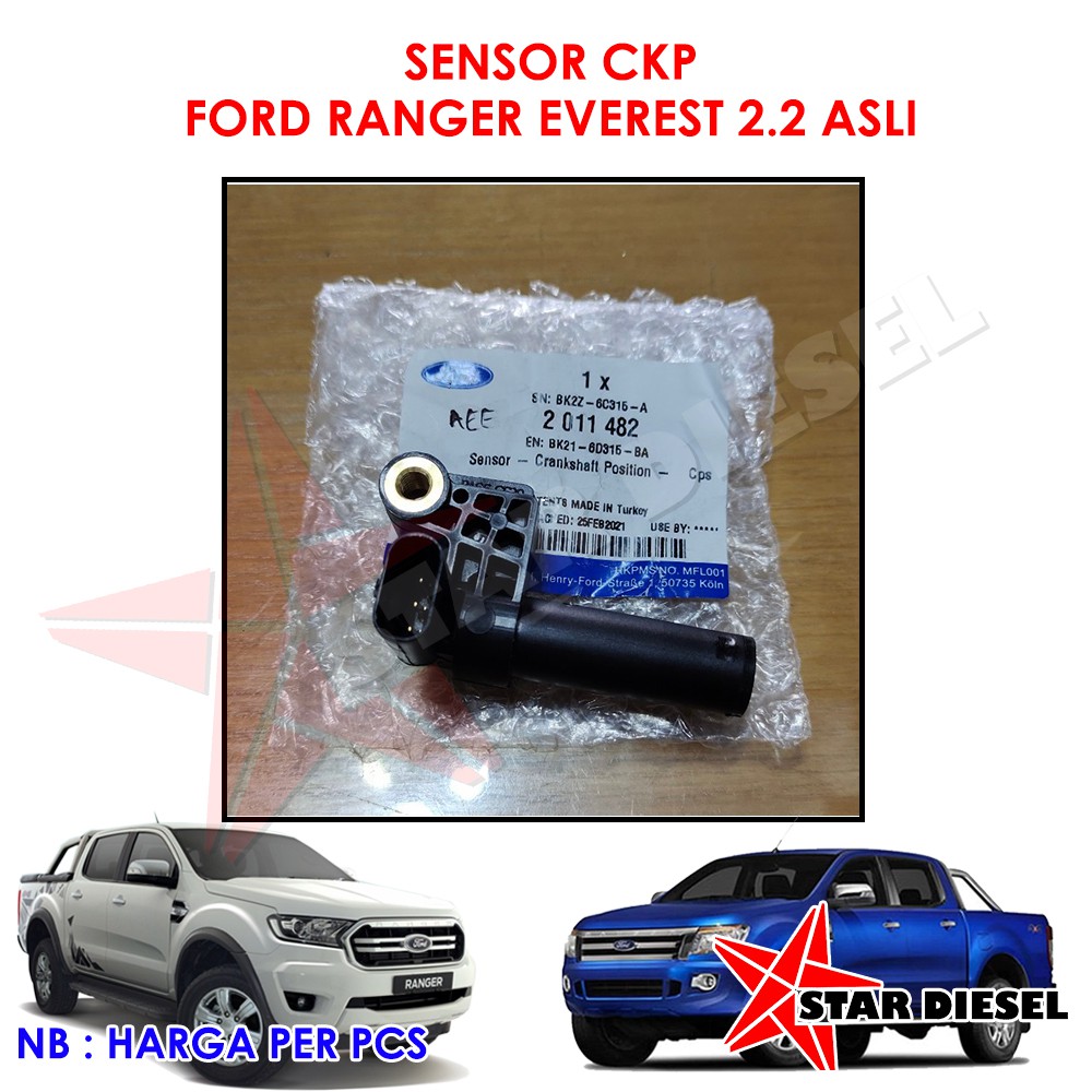 Jual SENSOR CRANKSHAFT POSITION FORD RANGER 2.2 CPS 2011482 BK2Z-6C316 ...