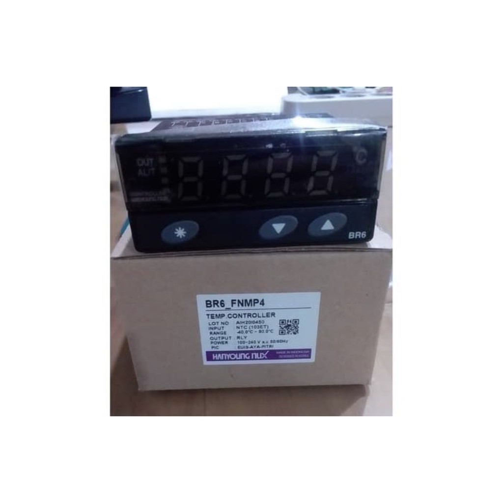 Jual Temperature Controller BR6-FNMP4 Hanyoung Nux | Shopee Indonesia