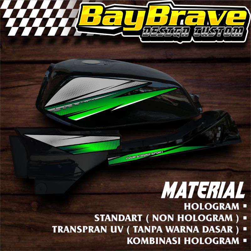 Jual Striping GL Pro/Max Custom Laminasi Glossy (GL07) | Shopee Indonesia