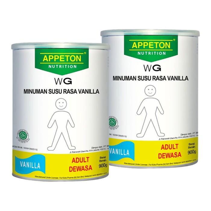 Jual Appeton Weight Gain Dewasa VANILLA 900gr Special Promo (Bundle 2 ...
