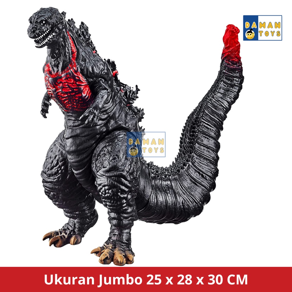 Jual Godzilla Jumbo / Shin Godzilla Merah Dinosaurus Godzilla /Figure ...