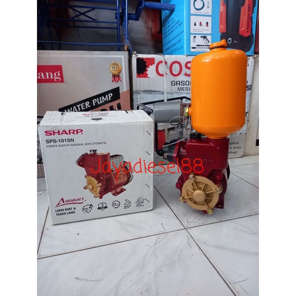 Jual Mesin Pompa Air Sharp SPS-101SN + Tabung Fiber + Otomatis | Shopee Indonesia