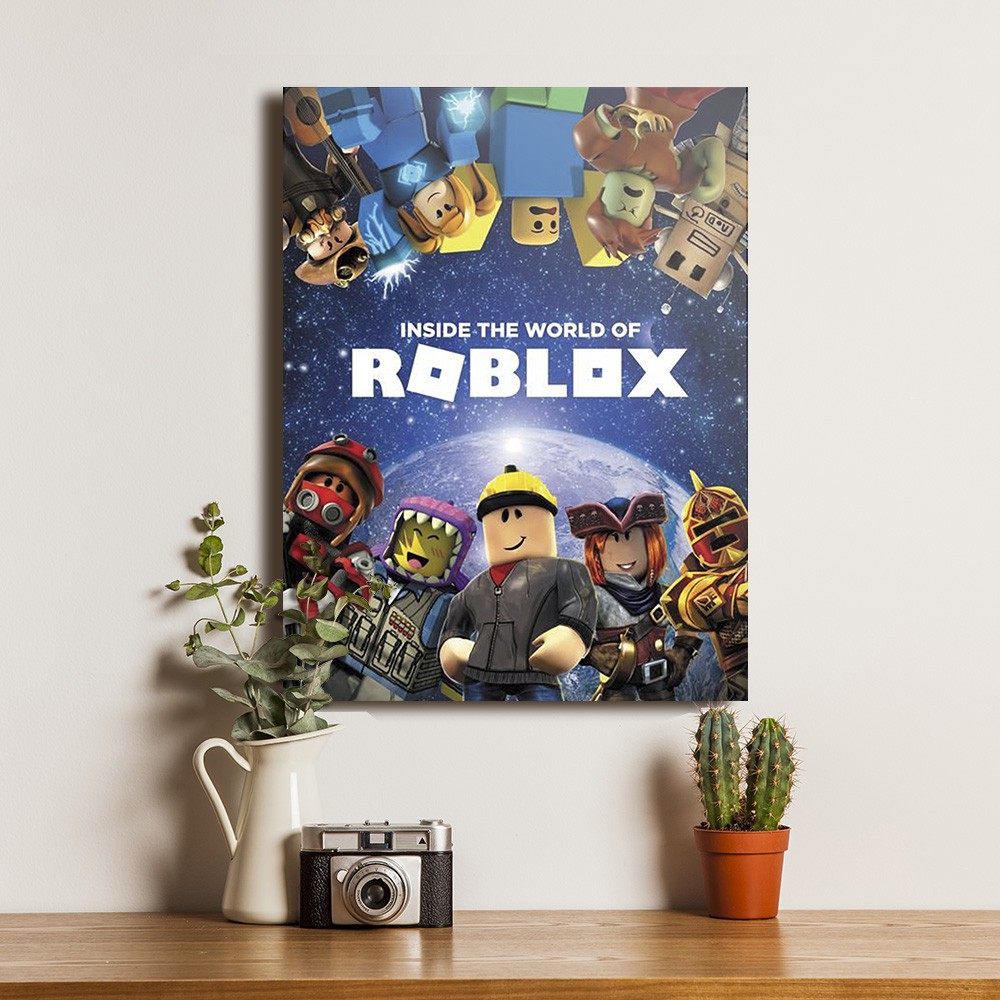 Jual Poster Roblox Game Inside The World Hiasan Dinding Kamar Anak ...