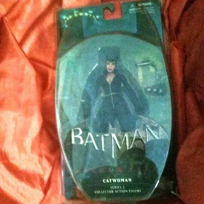 Jual [mainan-hobi] AF Batman Arkham City Catwoman - DC Direct Figure ...