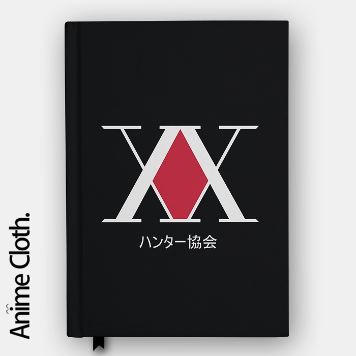 Jual Buku Hunter X Hunter Logo Anime Custom Nama Jurnal Catatan ...