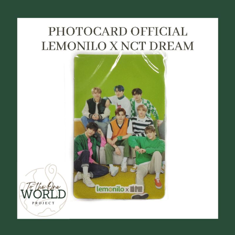 Jual Photocard Official Lemonilo X NCT Dream | Shopee Indonesia