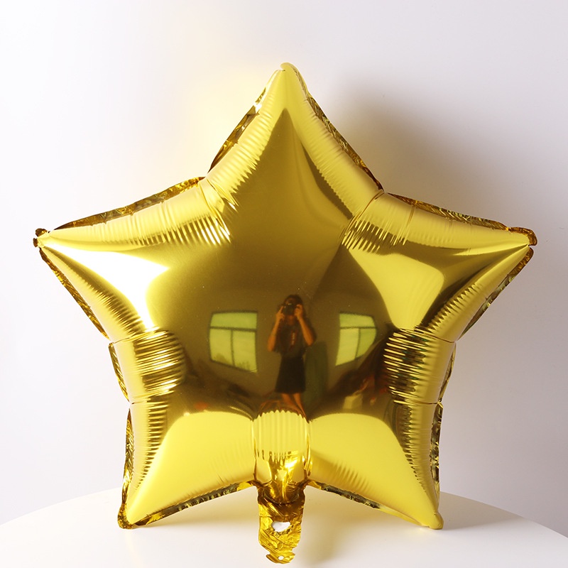Jual 40cm Balon foil bintang / balon foil star balon balon huruf balon ...