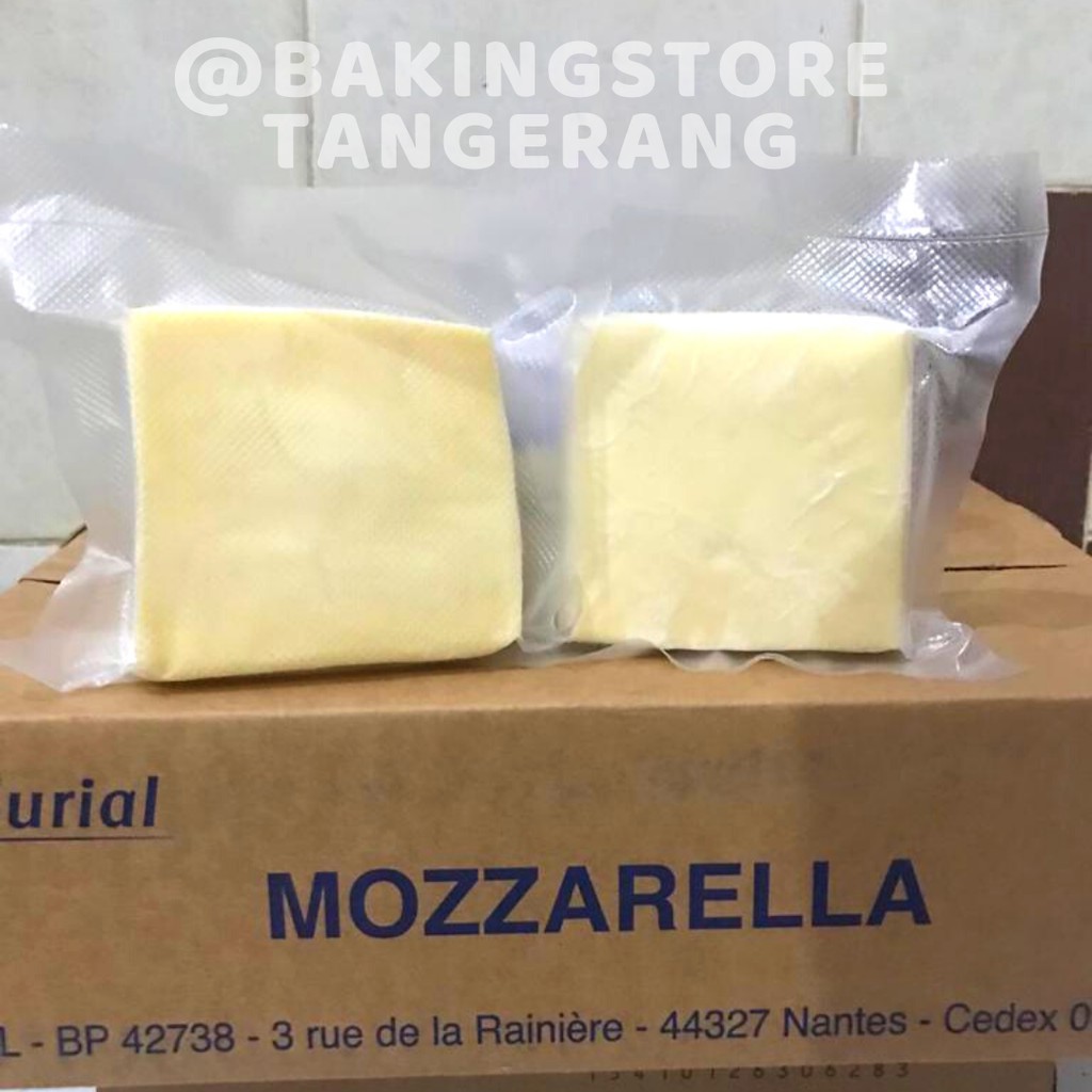 Jual Keju Mozarella Eurial 200 gram - Eurial Mozarella cheese | Shopee ...