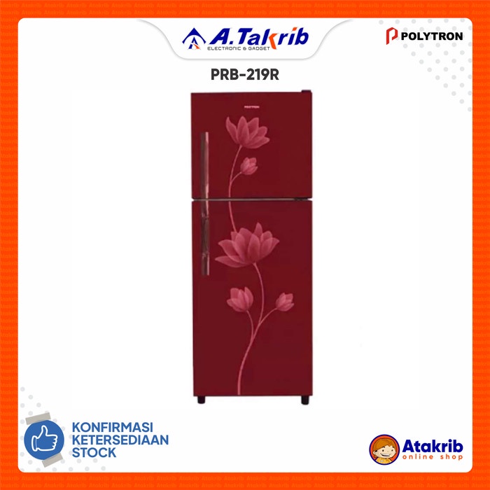 Jual POLYTRON KULKAS 2 PINTU PRB-219R Kapasitas 210 Liter | Shopee ...
