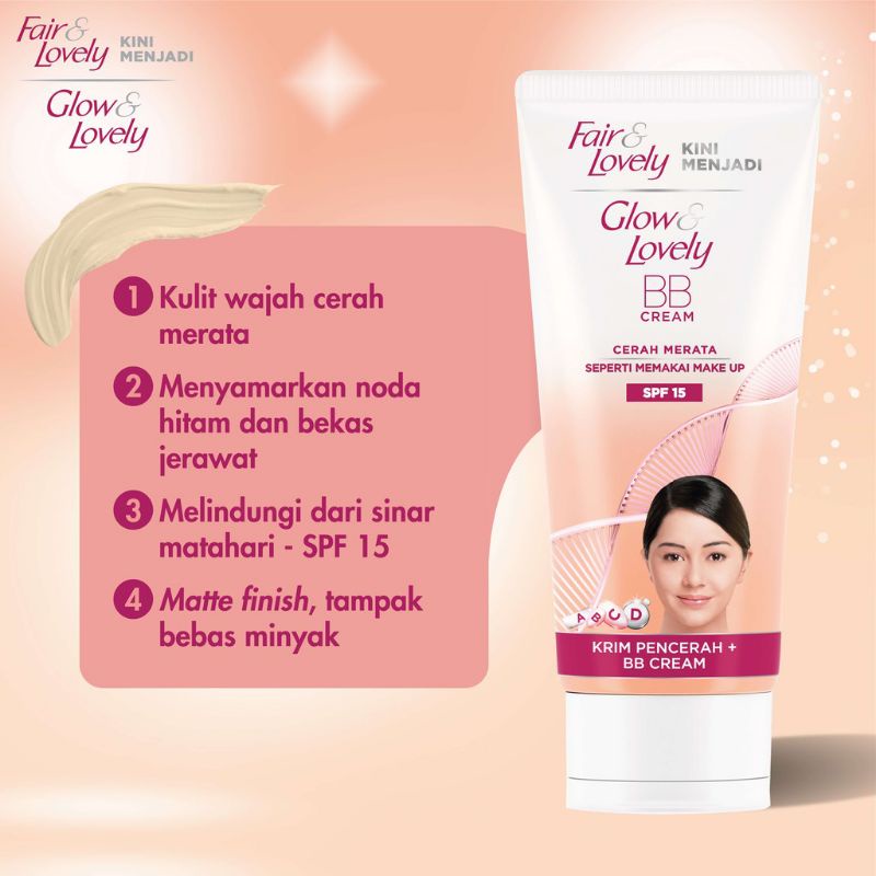 Jual Fair & Lovely BB Cream & Krim Pencerah For All Skin Spf 15 - 30G ...