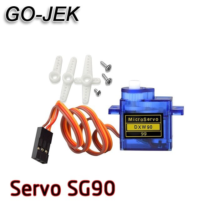 Jual Digital Micro Servo SG90 For RC Helicopter Parts Steering gear ...