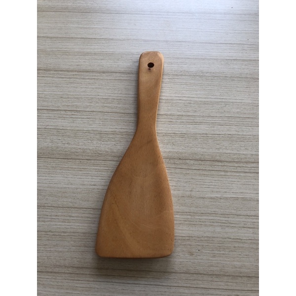 Jual Centong sutil solet irus kayu mahoni wooden spatula | Shopee Indonesia