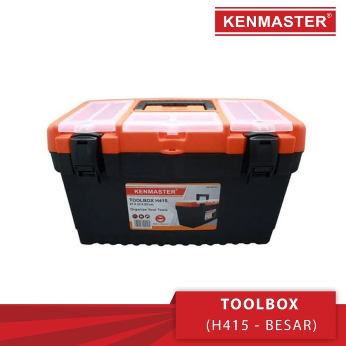 Jual TOOLBOX / TOOL BOX BESAR / KOTAK ALAT PERKAKAS / TOOLBOX H415 ...