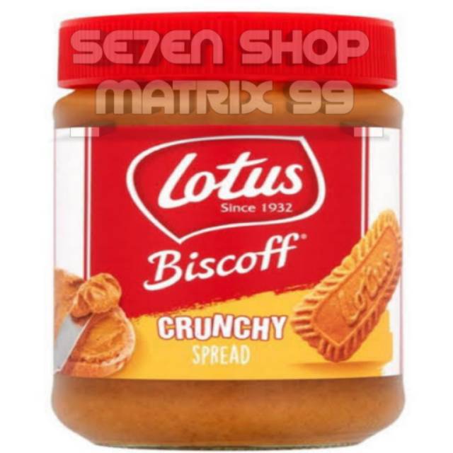 Jual Lotus biscoff spread jam Crunchy 380gr (READY STOK) | Shopee Indonesia