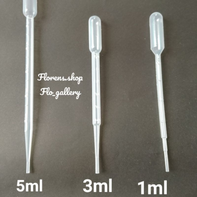 Jual PIPET / PIPET TETES Plastik 1ml, 3ml, 5ml (1pcs) / Pipet Obat ...
