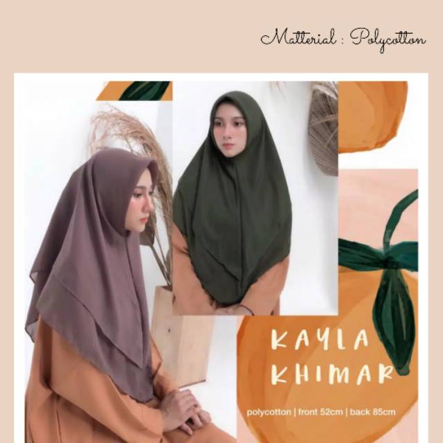 Jual HIJAB INSTAN KAYLA KHIMAR (TUTUP SAMPE DADA) | Shopee Indonesia