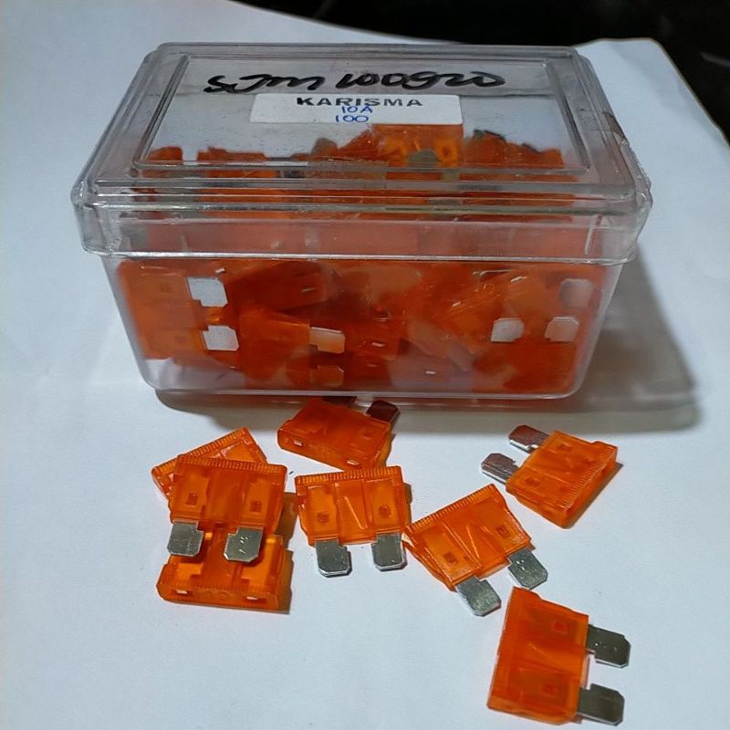 Jual skring sekring cucuk fuse besar 10a, 15a, 20a | Shopee Indonesia