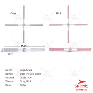 Jual SPEEDS Yoga Stick Alat Olahraga Yoga Body Stick Pilates Tongkat ...