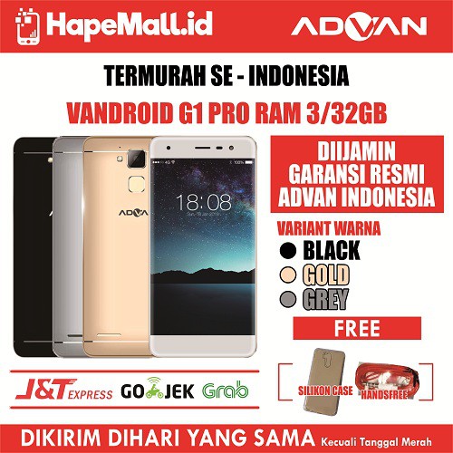 Jual ADVAN G1 PRO GARANSI RESMI ADVAN INDONESIA TERMURAH | Shopee Indonesia