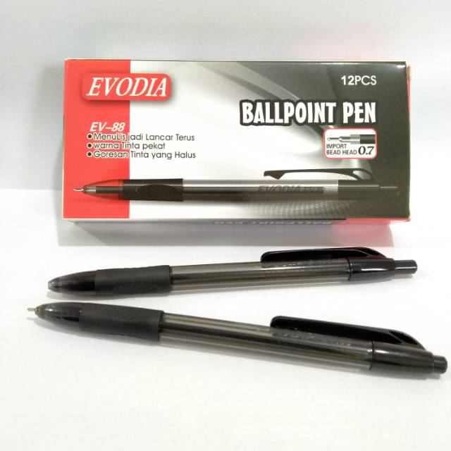 Jual Pulpen Tindis/ BallPoint Pen Evodia EV-88 | Shopee Indonesia