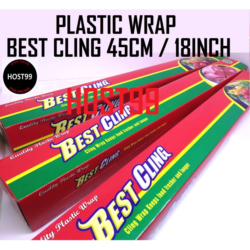 Jual PLASTIC WRAPPING PLASTIK WRAP BENING PEMBUNGKUS MAKANAN BEST CLING ...