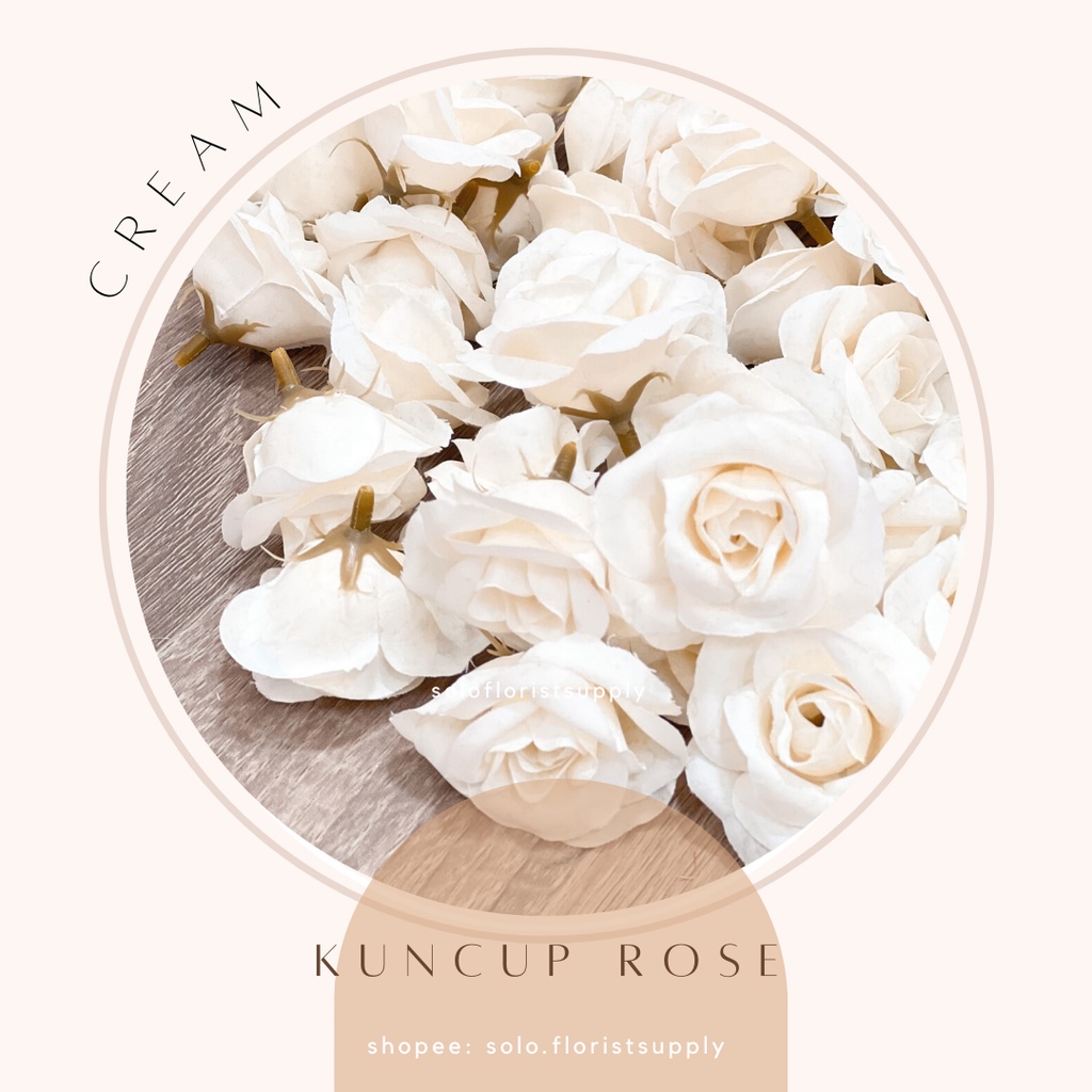 Jual KUNCUP MAWAR KELOPAK BUNGA MAWAR ROSE PETAL BUNGA PEONY / KEPALA BUNGA PEONY MAWAR ...