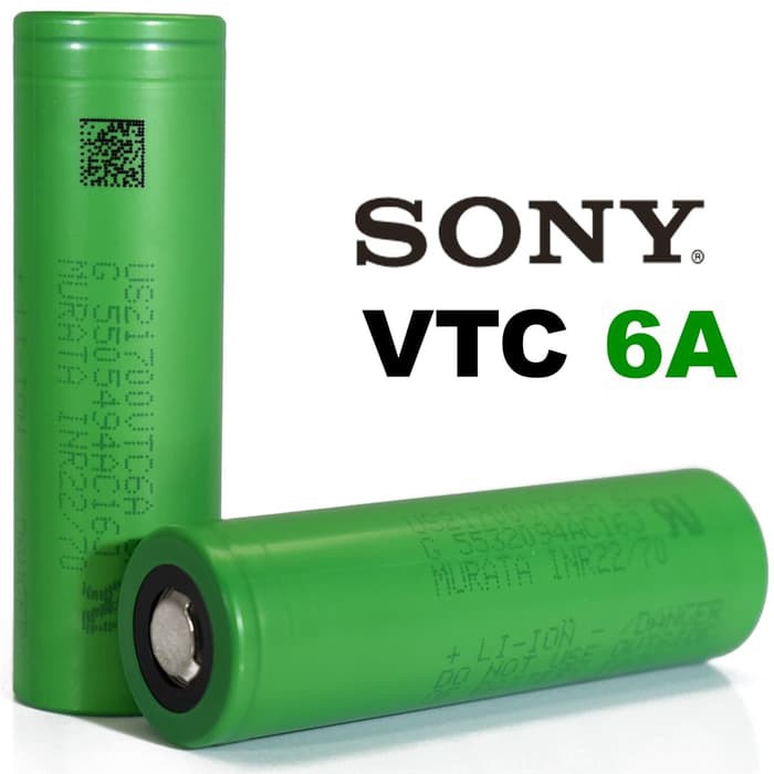 Jual [A] SONY VTC6A 3000MAH 25A 18650 BATTERY BY SONY AUTHENTIC ...