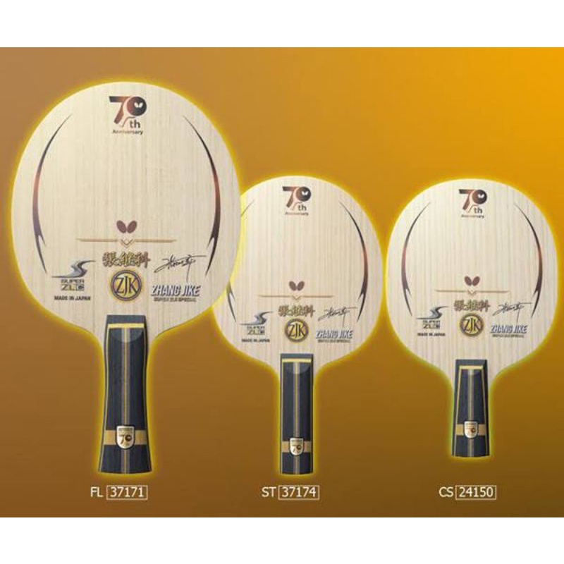 Jual Terbaru Blade Tenis Meja Pingpong Butterfly Zhang Jike Super ZLC anniversary 70th special ...