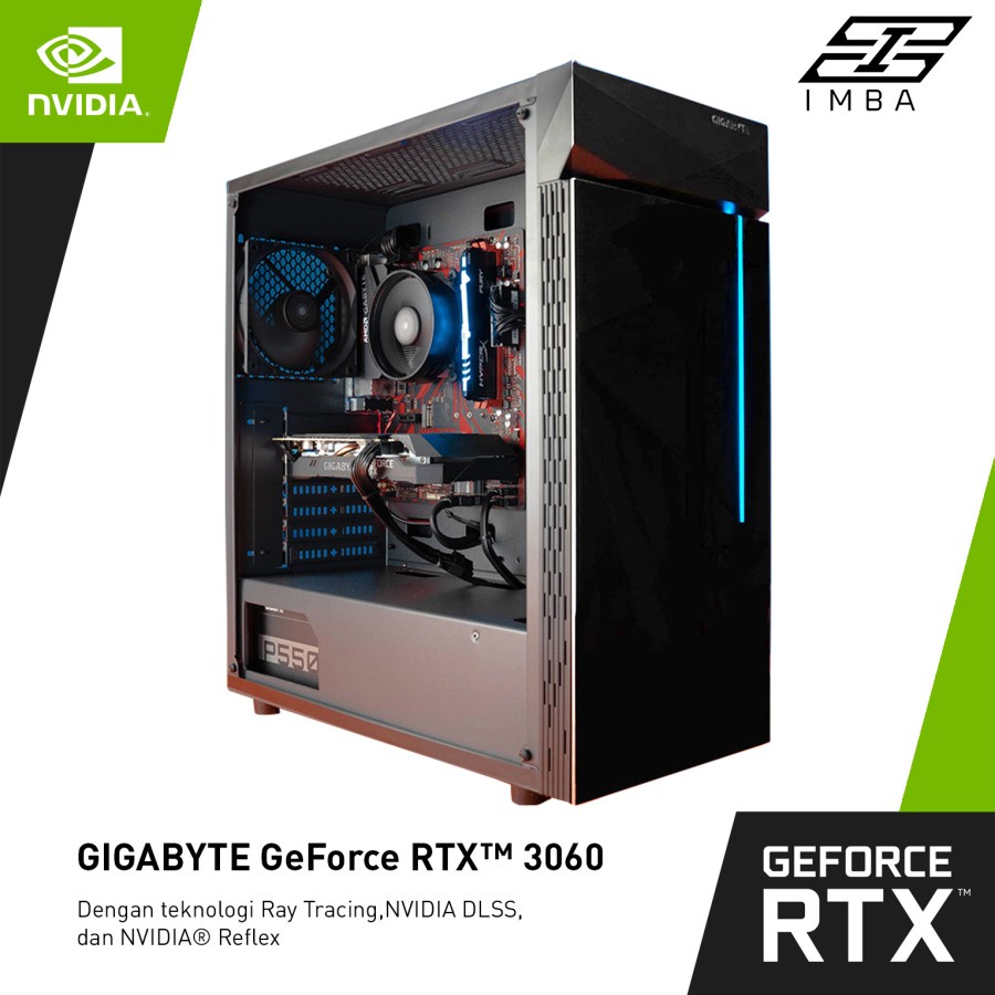 Jual GIGABYTE x IMBA | i5-12400F | RTX 3060 Ti | 16GB | NVMe | Mid 2022 ...