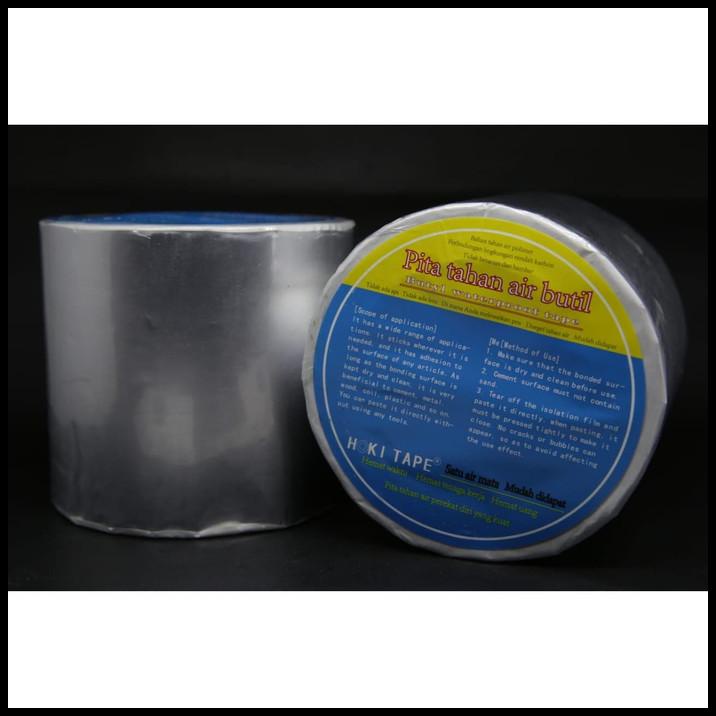 Jual Alumunium Butyl Tape Plaster Waterproofing 10 Cm X 4 Meter | Shopee Indonesia