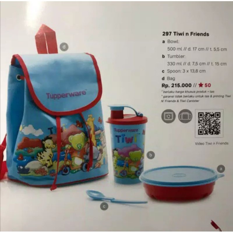 Jual Tiwi n friends tupperware | Shopee Indonesia