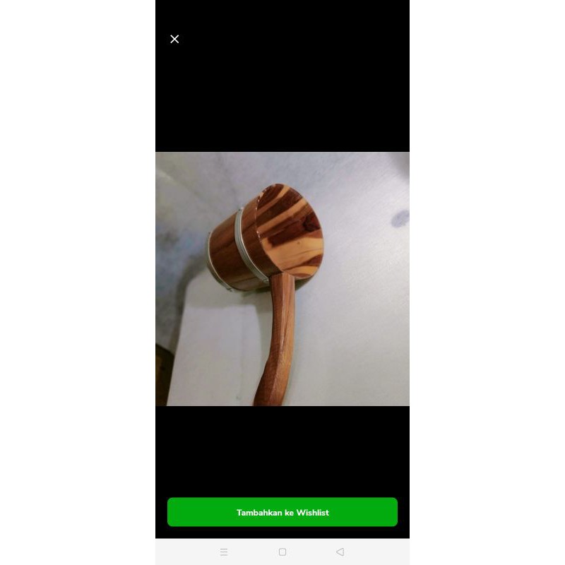 Jual Gayung kayu jati ,gayung mandi kayu,gayung kayu | Shopee Indonesia