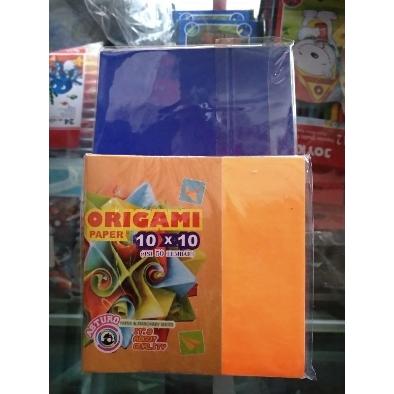 Jual kertas origami asturo 10x10 | Shopee Indonesia