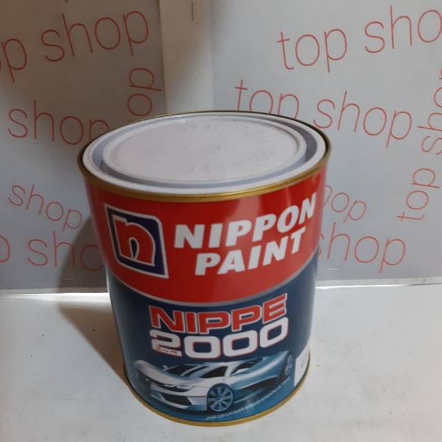 Jual CAT DUCO NIPPE 2000 NIPPON PAINT WARNA PUTIH/SUPER WHITE 470 ISI 1KG | Shopee Indonesia